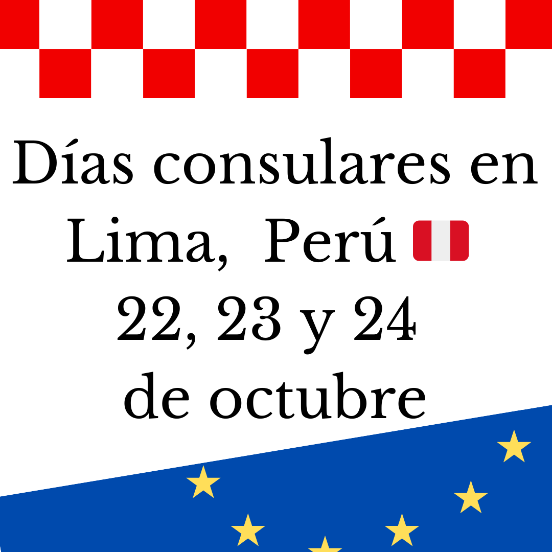 Ministarstvo vanjskih i europskih poslova RH - Konzularni dani u Limi ...