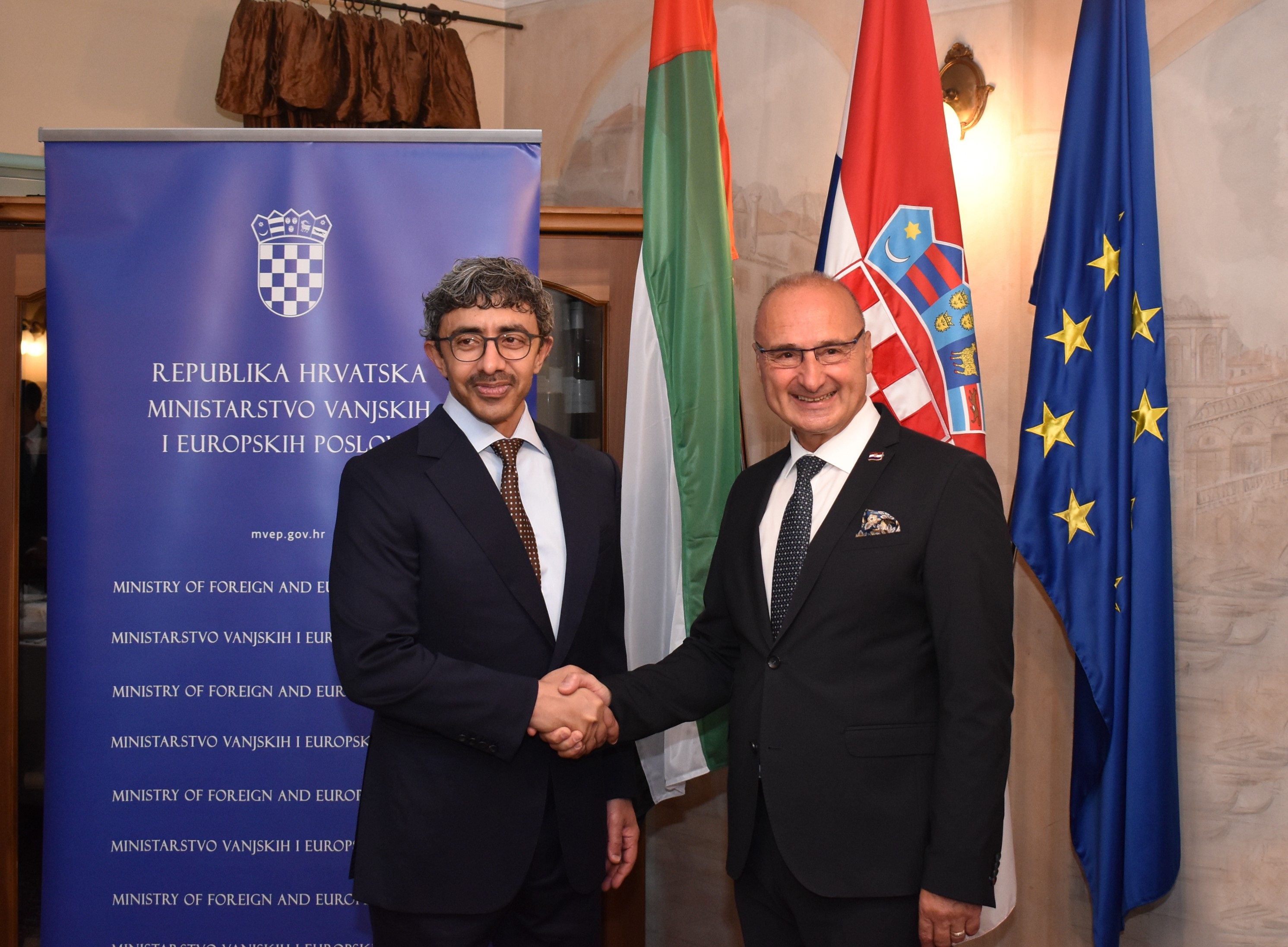 Ministarstvo vanjskih i europskih poslova RH - Ministar Grlić Radman sa zamjenikom premijera i ...